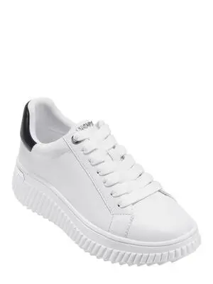 Dkny Lobeco Platform Sneakers - White/black