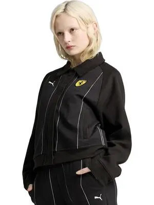 PUMA Scuderia Ferrari Zip-Up Jacket Black