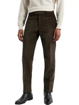 Zanella Parker Corduroy Trousers - Brown