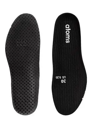 ATOMS Antimicrobial Insoles - Black