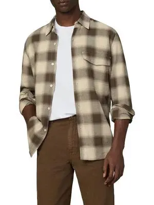 Joe's Jeans The Reynolds Plaid Cotton Button-up Shirt - Bungee Plaid