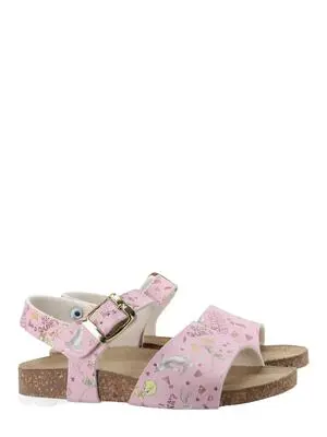 MASTER OF ARTS Looney Tunes Print Sandals - Pink