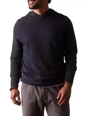 THE NORMAL BRAND Jimmy Essential Hooded Sweater - Normal Navy