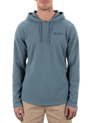 Hurley Thermal Hoodie - Grey Teal