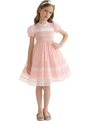 SWEET CACTUS London Pleated Dress - Pink