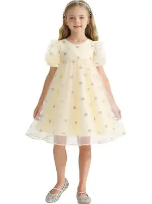 SWEET CACTUS Stella Tulle Dress - Cream