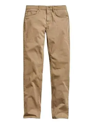 Billy Reid Cochran Stretch Cotton Five-Pocket Pants Moss Green