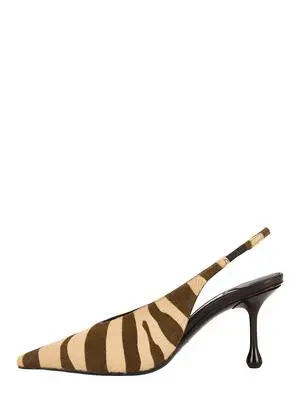 JIMMY CHOO Isa 80 Slingback Pump Chocolate Mix