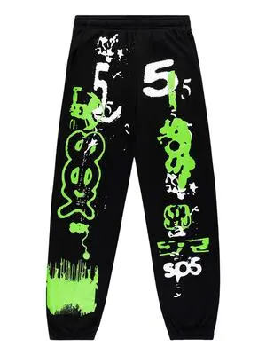 SP5DER X-ray Sweatpant - Black