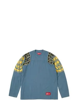 Supreme Mascot Long-sleeve Football Top - Blue