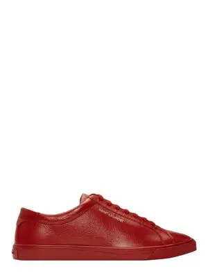 Saint Laurent Andy Sneakers - Red