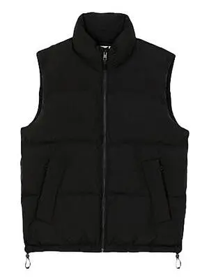 Sandro Sleeveless Puffer - Black
