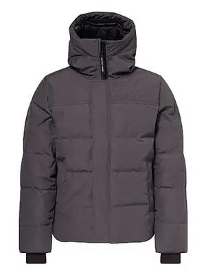 Canada Goose Macmillan Padded Down Parka Jacket - Granite Grey