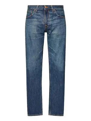 Nudie Jeans Gritty Jackson Straight-leg Denim Jeans - Thriller Tracks