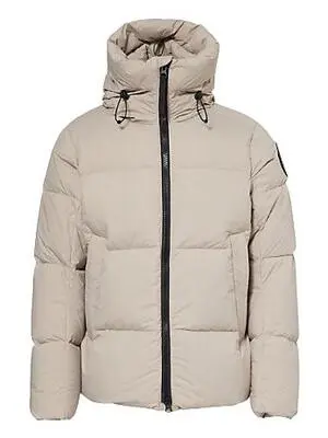 Canada Goose Crofton Padded Shell-down Jacket - Limestone - Calcaire