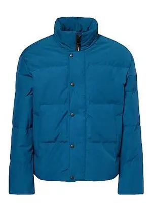 Canada Goose Bayview Quilted Woven-down Parka - Guard Blue - Bleu Garde
