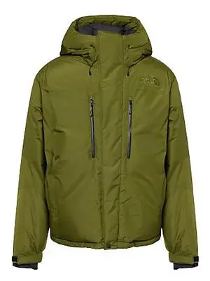 The North Face Himalayan Tek Hooded Shell-down Jacket - Dark Olive