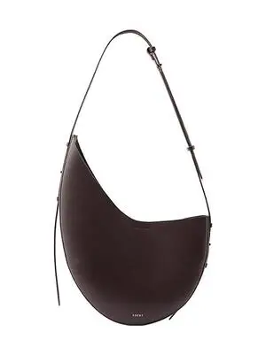 Soeur Winona Leather Shoulder Bag - Bordeaux Fonce