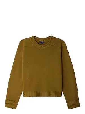 Soeur Oversized Fit Merino-wool Jumper - Bronze