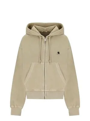 Carhartt Work In Progress Nelson Fleur De Sel Hoodie - Beige