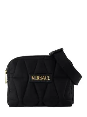 Versace Nylon Belt Bag - Black