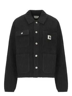 Carhartt Work In Progress Michigan Relaxed Cardigan - Black