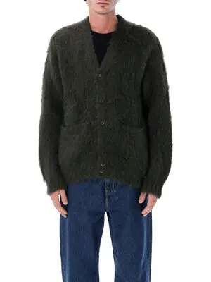 Obey Brushed Patron Cardigan - Rosin