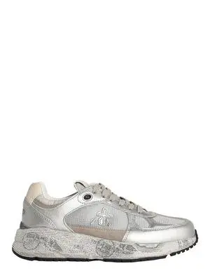 Premiata Mased 7093 Leather Blend Sneakers - Grey