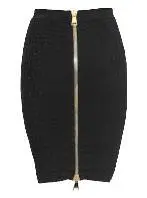 Balmain Pencil Skirt - Black