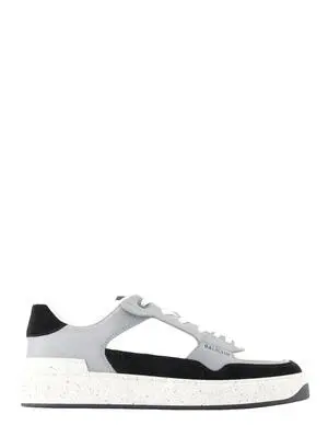 Balmain B-court Leather Sneakers - Black
