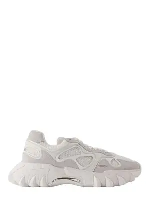 Balmain B-east Leather Sneakers - White