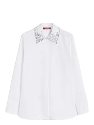 Max Mara Staffa Poplin Shirt White