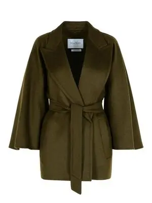 MAX MARA Verna Camel Coat With Belt