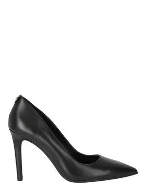 Michael Kors Leather High Heel Pumps - Black