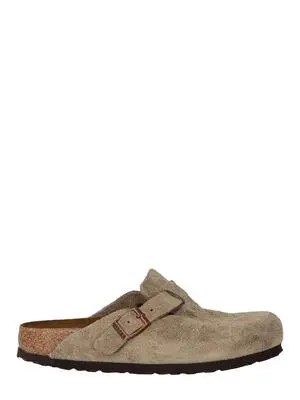 BIRKENSTOCK Boston Soft Footbed Clog - Beige