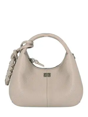 GANNI Hobo Mini Bag Beige