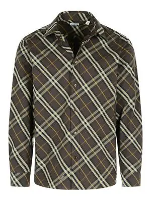 Burberry Cotton Shirt - Brown