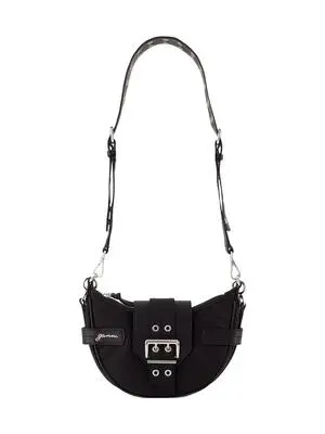 GANNI Crossbody Nylon Bag - Black