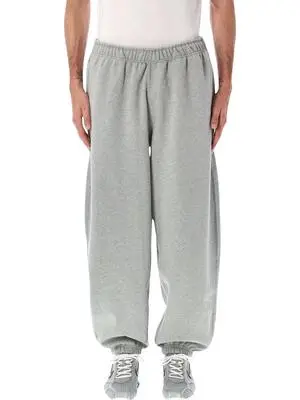 Nike Solo Swoosh Fleece Trousers - Dk Grey Heather