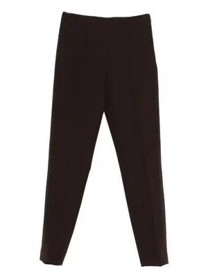 PT TORINO High-waisted Trousers - Brown