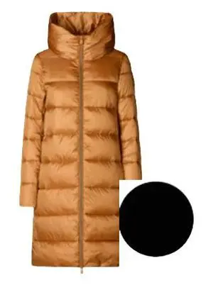 SAVE THE DUCK Padded Coat - Black