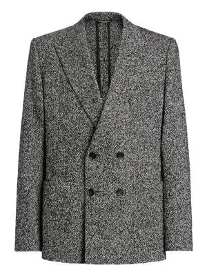 Dolce & Gabbana Tailored Double Breasted Blazer - Grey