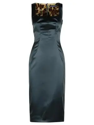 Dolce & Gabbana Acetate Blend Dress - Grey