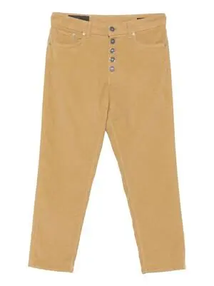 DONDUP Straight Leg Jeans - Beige