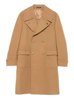 GABRIELE PASINI Tailored Coat - Camel