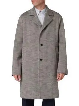Paul Smith Tailored Overcoat - Grey