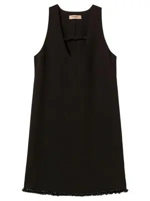 Twin-set Sleeveless Mini Dress - Black