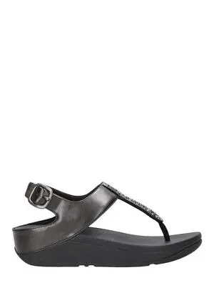 Fitflop Embellished Flip-flops - Black