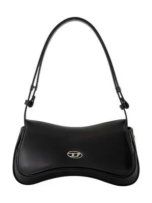 DIESEL Leather Clutch - Black