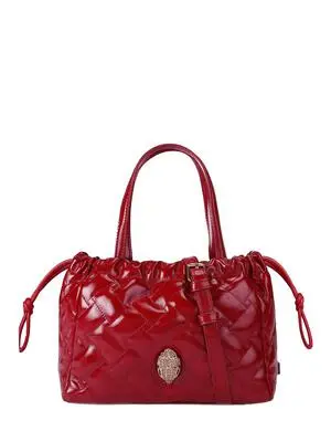 Kurt Geiger Kensington String Tote - Red Patent